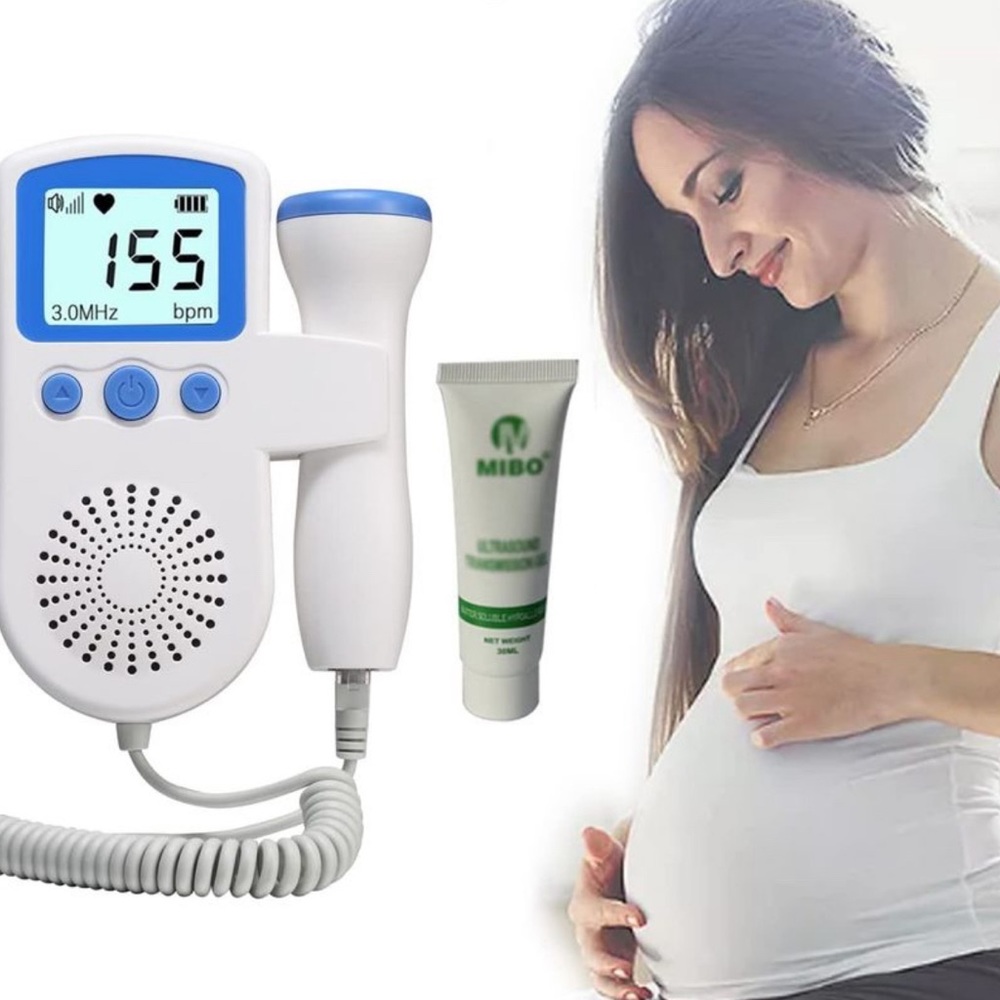 New In Box Baby Doppler Monitor (Blue) - Gem